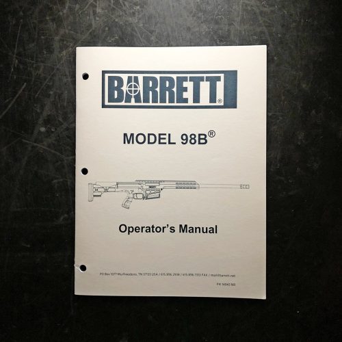 Model 98B Archives - Page 2 of 3 - Barrett Firearms
