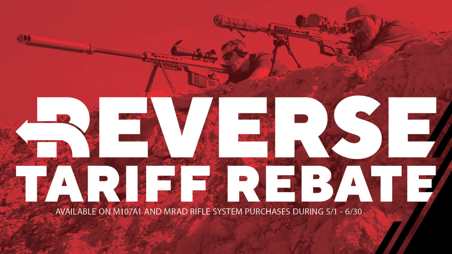 Dealer Reverse Tariff Rebate - Barrett Firearms